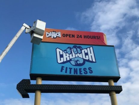 crunch fitness | Premium Sign Solutions