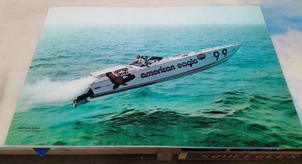 Custom Speedboat Picture Project - Premium Solutions