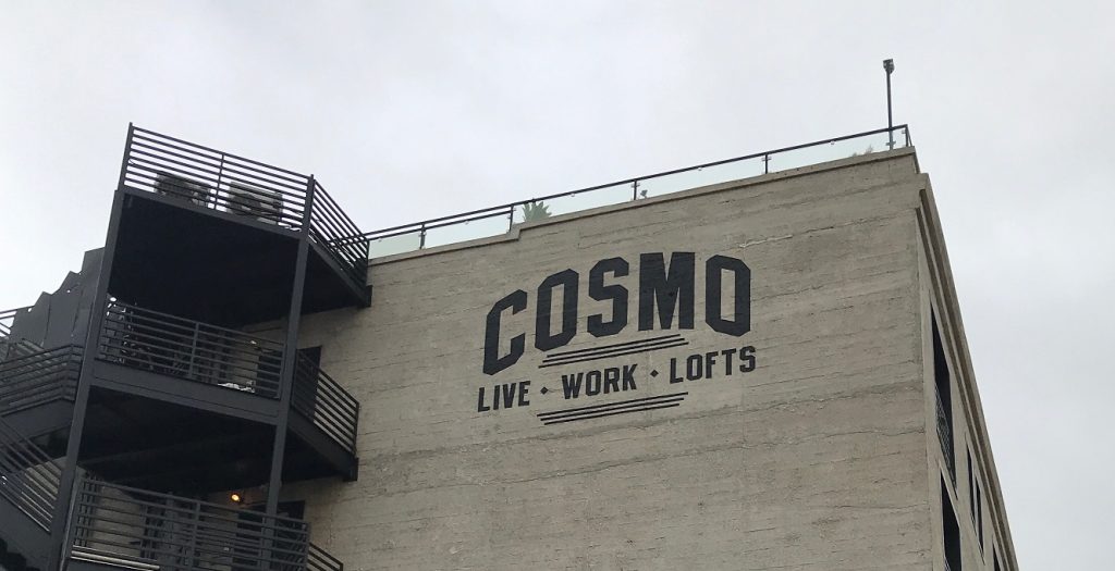 Cosmo Lofts Building Mural in Hollywood - Premium Solutions