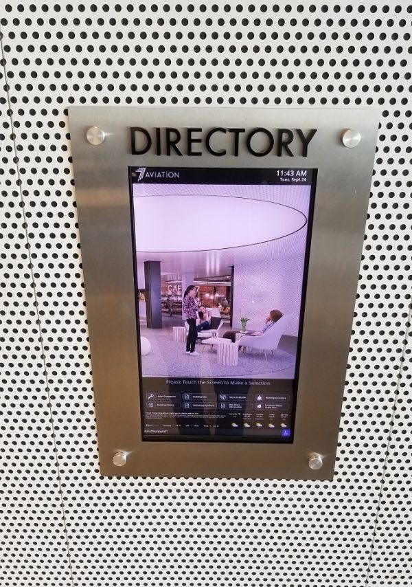 Dimensional Lettering Directory Sign for Ocean West in El Segundo ...