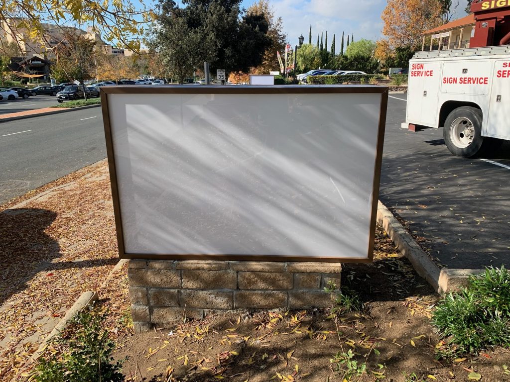 Illuminated Monument Sign for Kasten Properties in Thousand Oaks ...