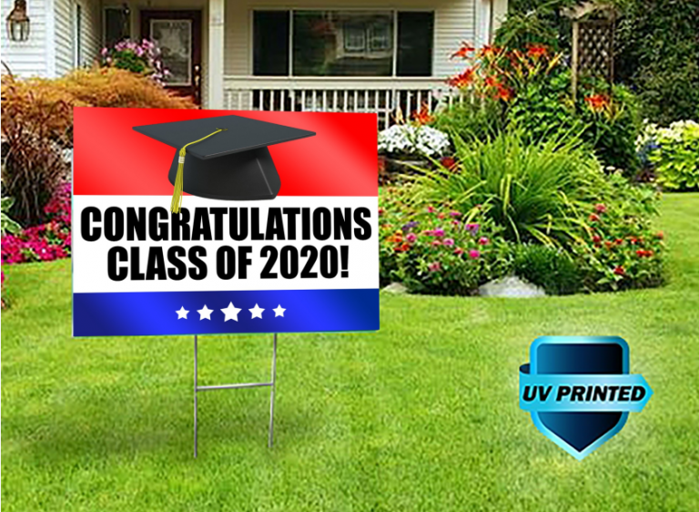Graduation Signs: Commemorate with Banners and Yard Signs - Premium ...