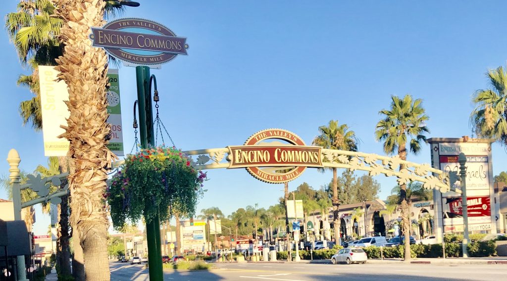 Custom Pole Signs for Encino City's Business Improvement District ...