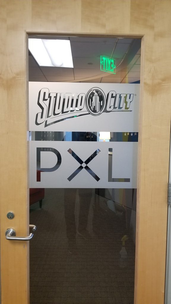 Office Door Etched Glass Vinyl for Studio City in Los Angeles – Premium ...