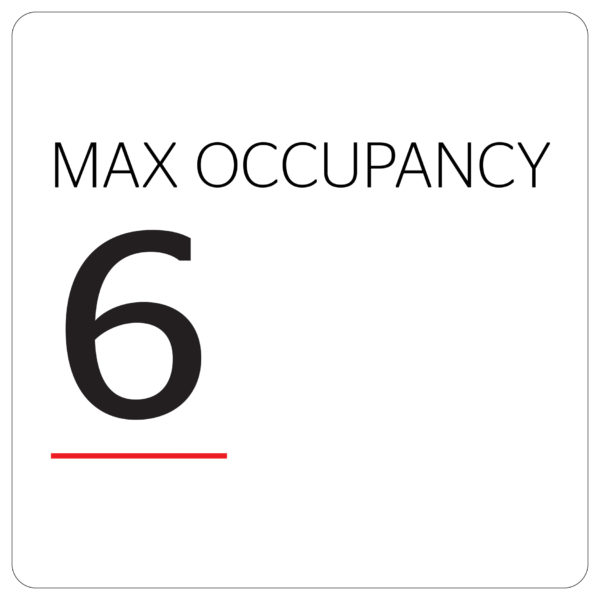 Room Occupancy Signs to Minimize Crowding and Reduce Exposure – Premium ...