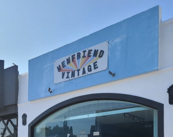Custom Storefront Sign for Newfriend Vintage in Los Angeles - Premium ...