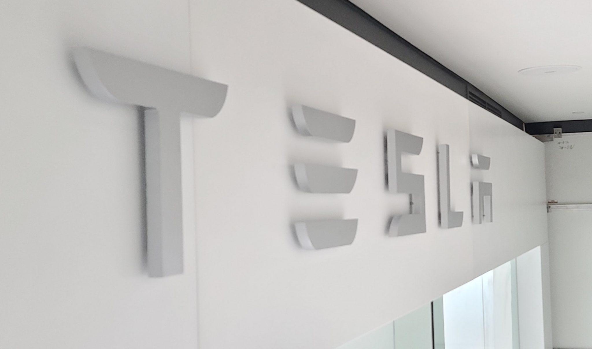 Interior Dimensional Letters for Tesla Showroom in Torrance - Premium ...