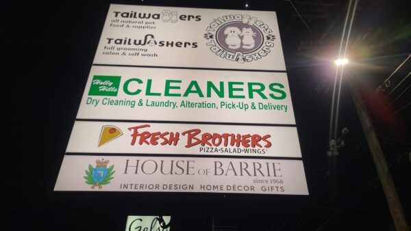 Pylon Sign Insert for the House of Barrie in Los Angeles - Premium ...