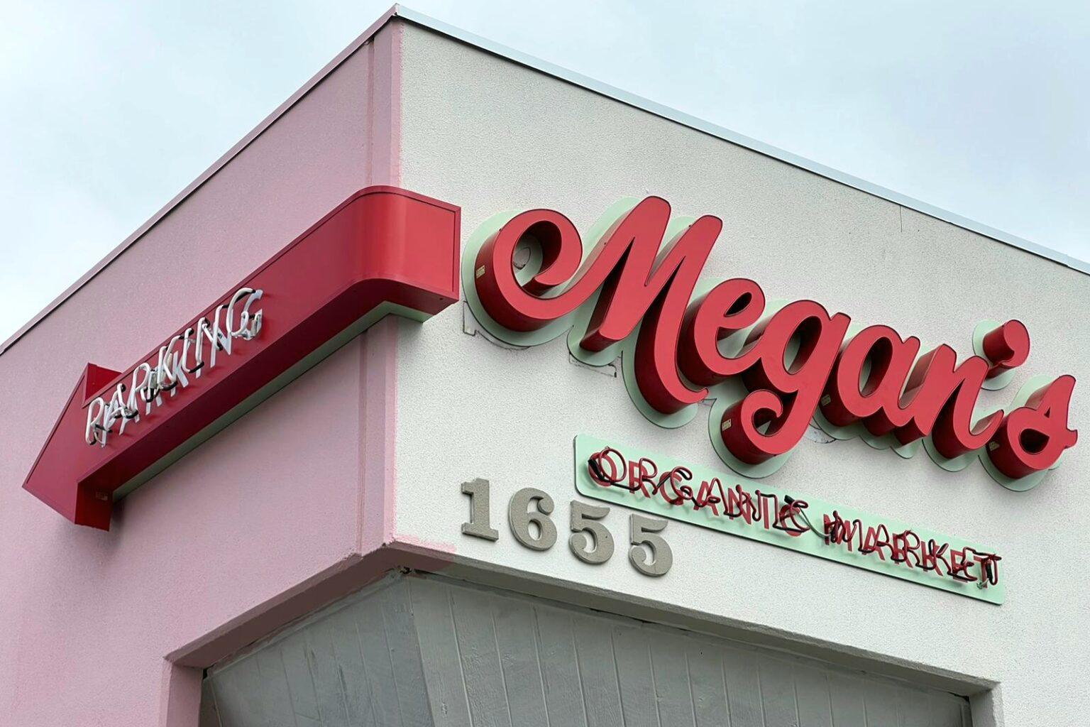 Megan's Organic Market's Channel Letter Signs - Premium Solutions