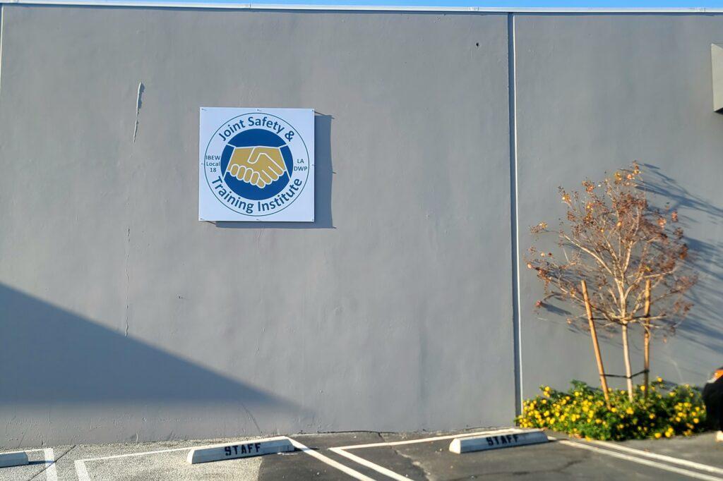 Joint Safety & Training Institute Dimensional Lettering Sign and Sign ...