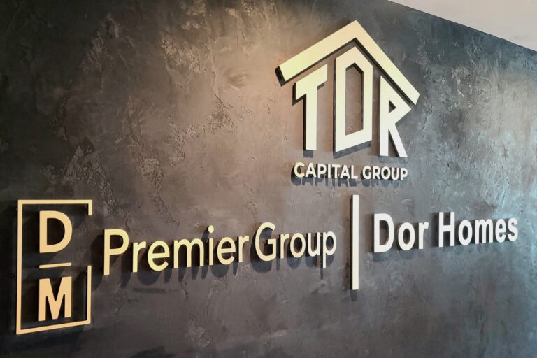 DS1 Construction Lobby Sign Calabasas - Premium Solutions