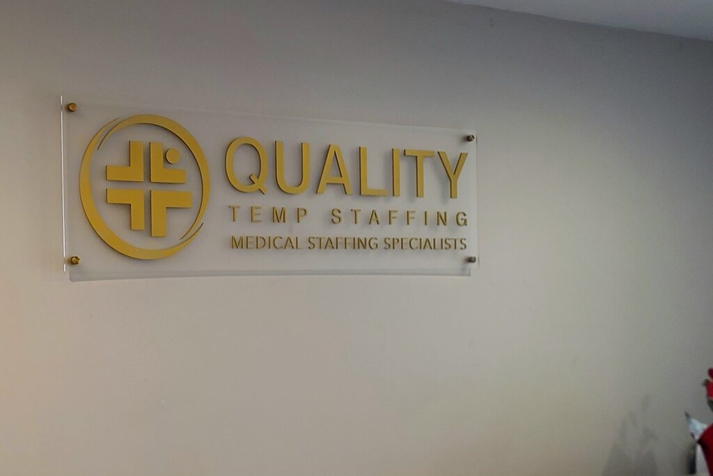 Quality Temp Staffing Lobby Sign Granada Hills – Premium Solutions