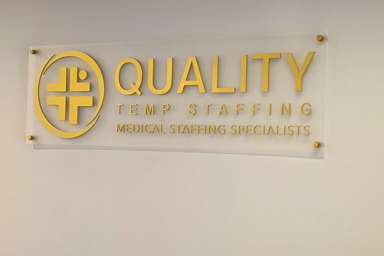 Quality Temp Staffing Lobby Sign Granada Hills – Premium Solutions