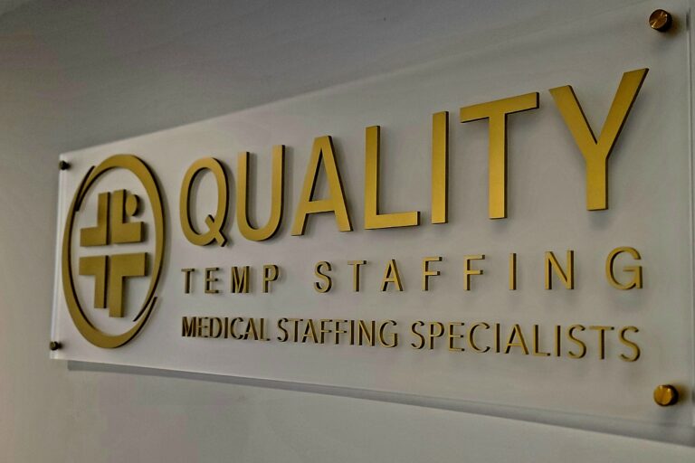 Quality Temp Staffing Lobby Sign Granada Hills – Premium Solutions
