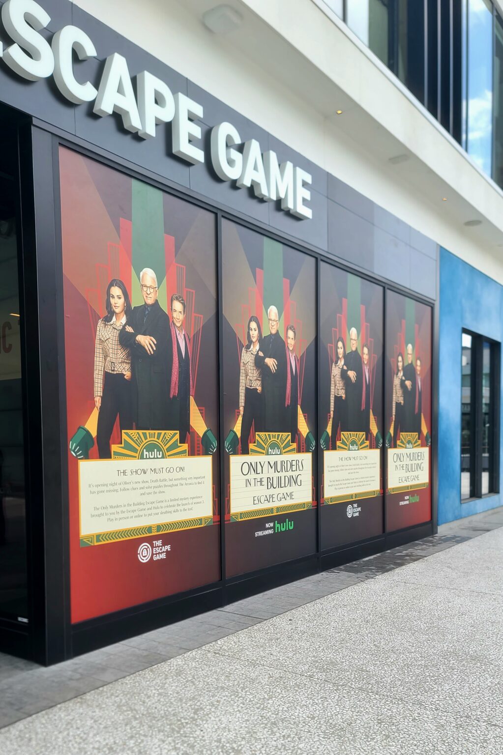 Escape Game Window Graphics Century City – Premium Solutions