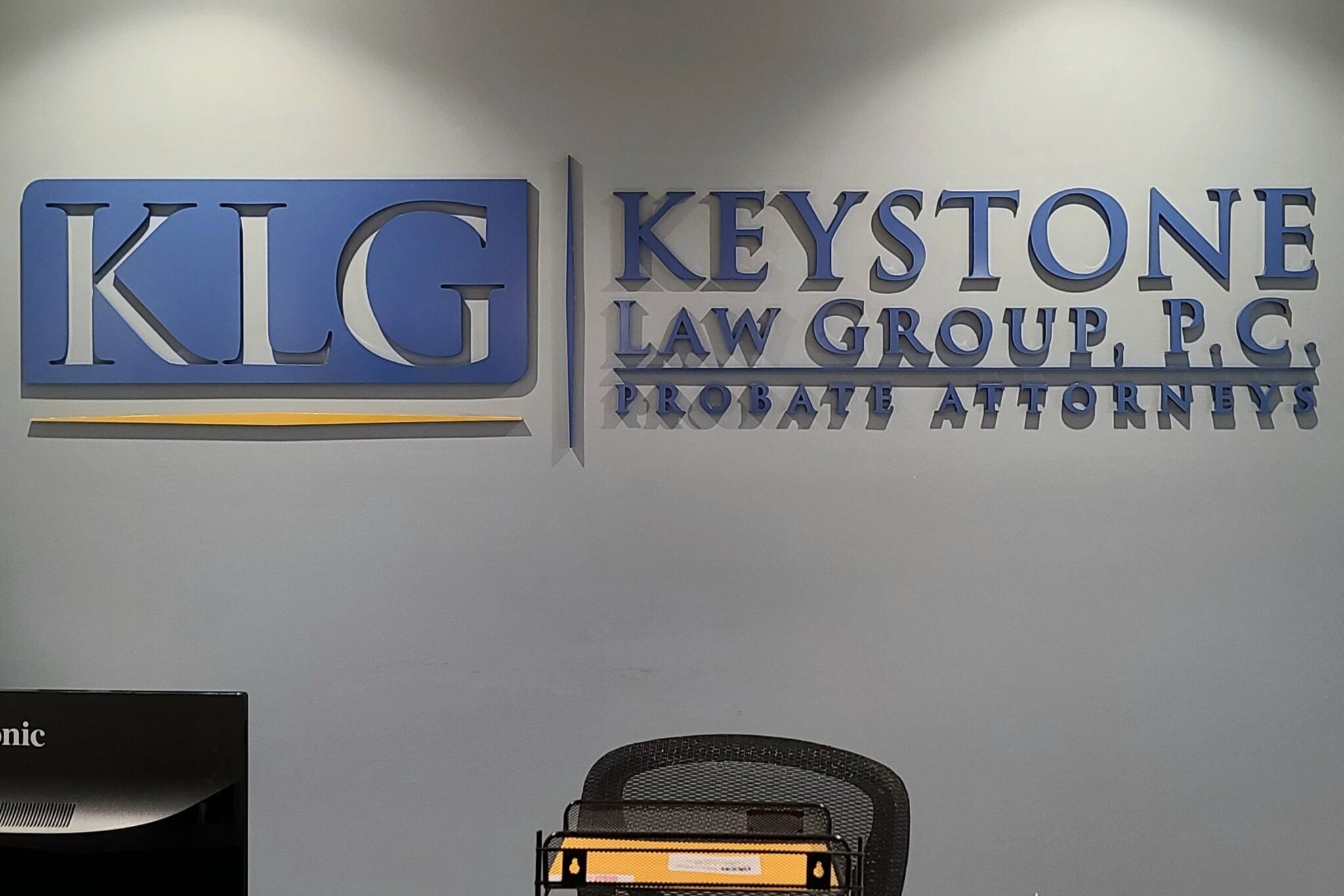 Keystone Law Window Graphics and Lobby Sign - Premium Solutions