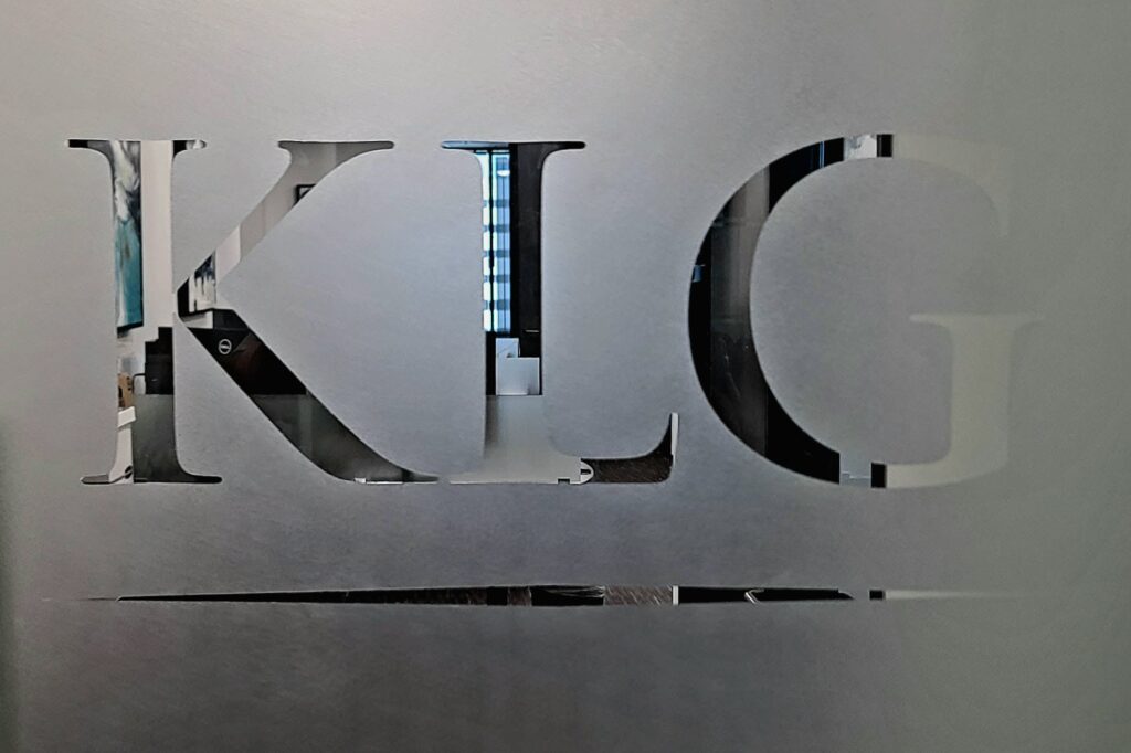 Keystone Law Window Graphics and Lobby Sign - Premium Solutions