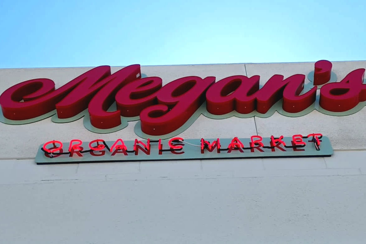 Megan's Organic Channel Letters & Neon Signs Corona - Premium Solutions