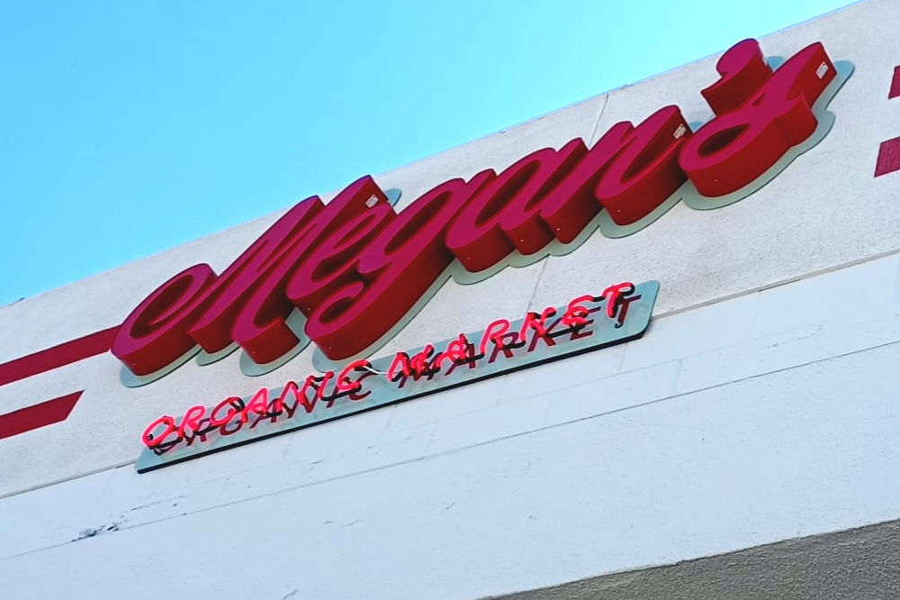 Megan's Organic Channel Letters & Neon Signs Corona - Premium Solutions