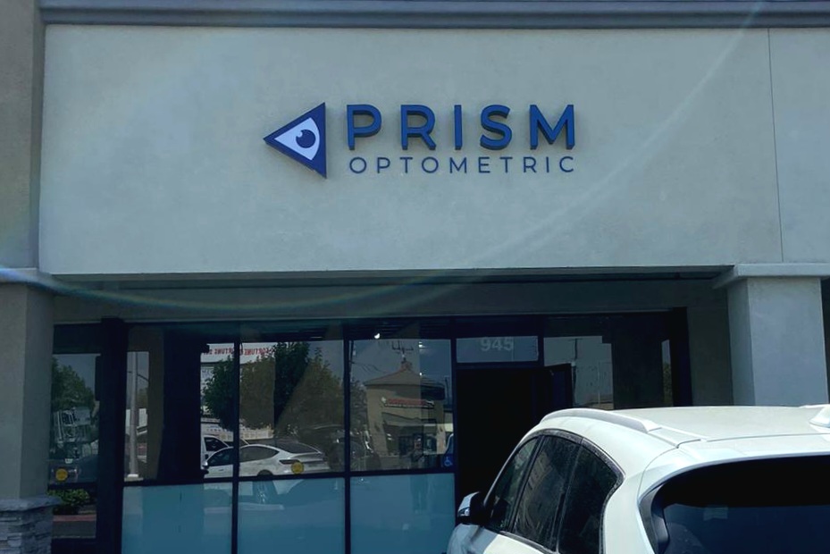 Prism Optometric Lobby Sign and Channel Letters Monrovia - Premium ...