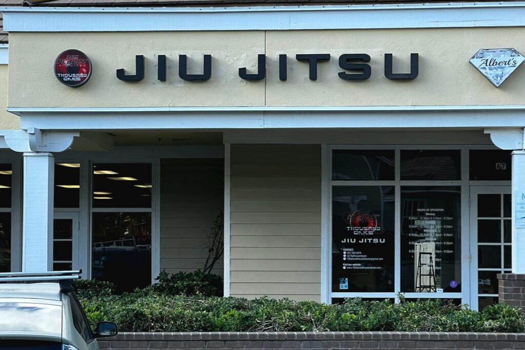 10th Planet Jiu Jitsu Channel Letters Thousand Oaks - Premium Solutions
