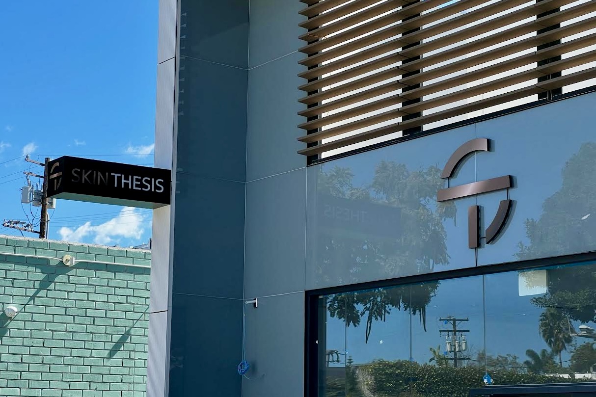 Skincare Signage Skin Thesis West Hollywood - Premium Solutions